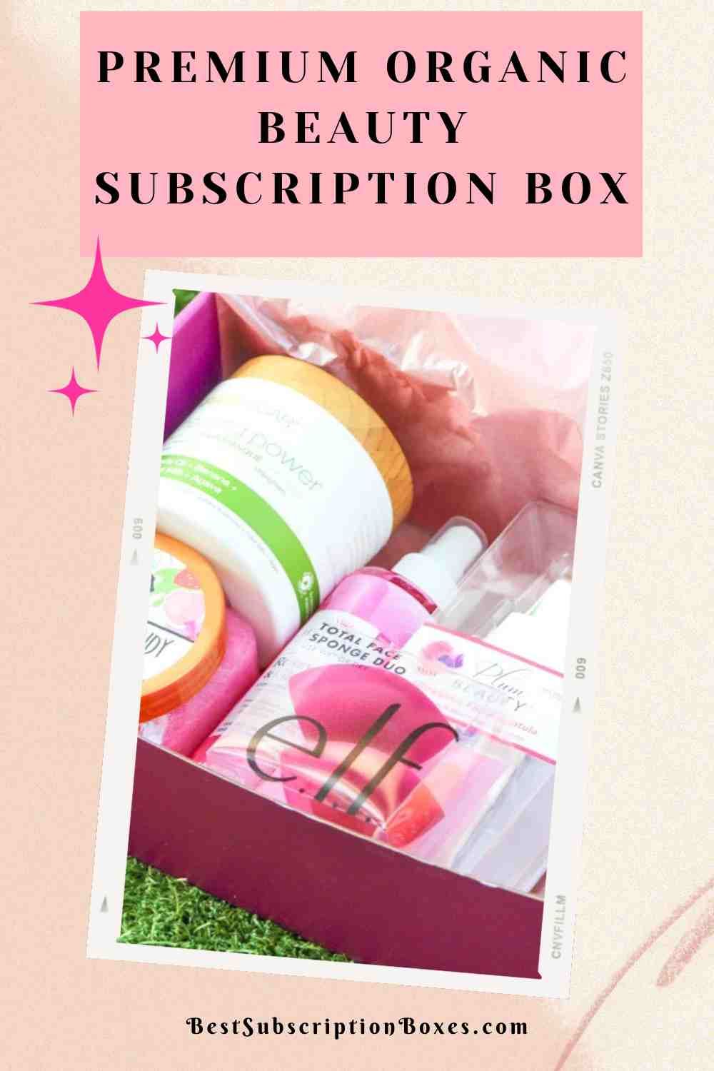 Premium Organic Beauty Subscription Box