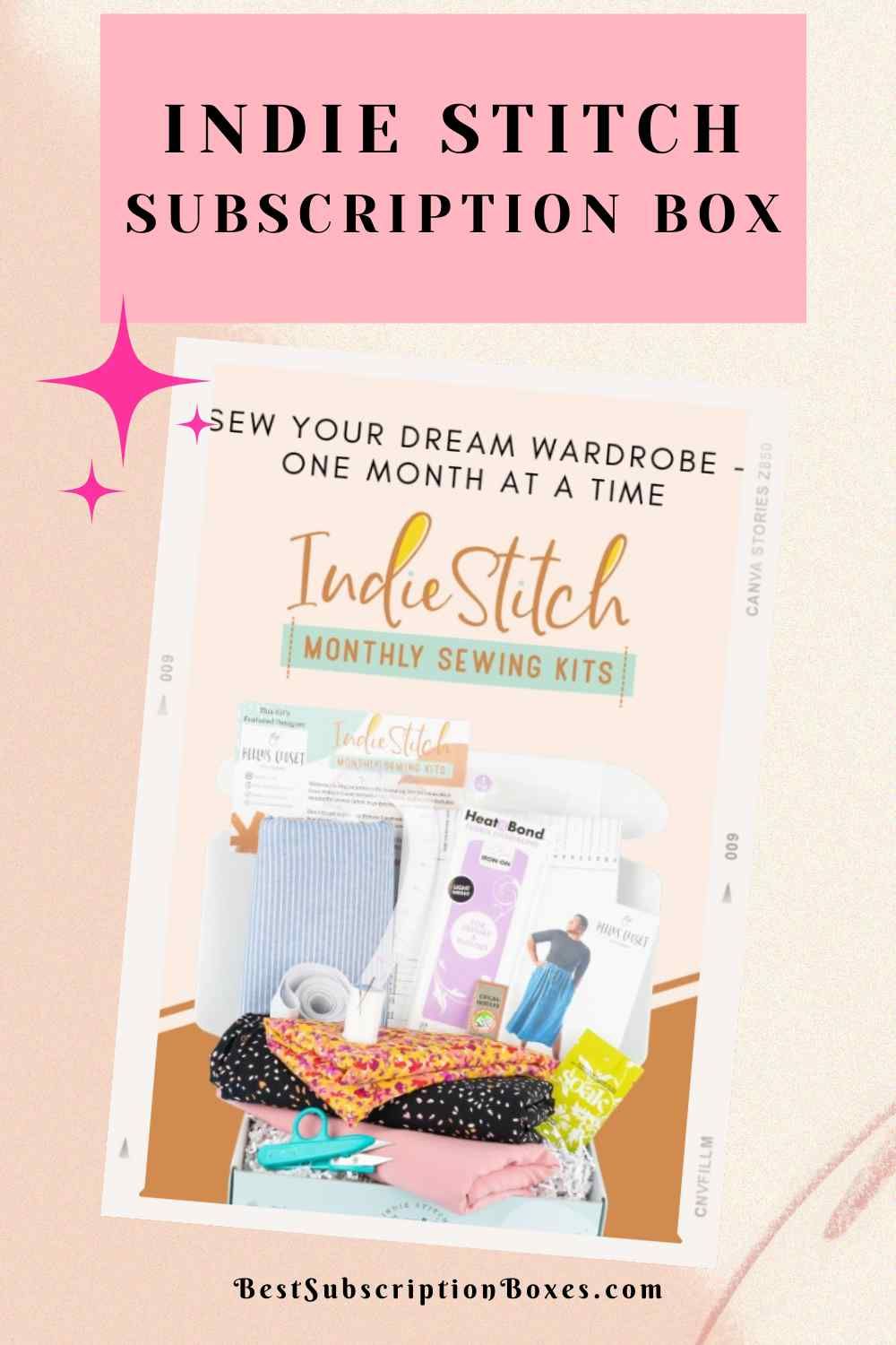 Indie Stitch Sewing Kit Subscription Box