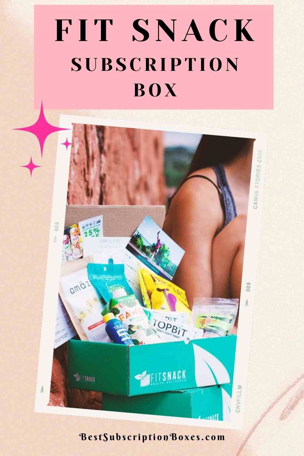 Fit Snack Subscription Box - Healthy Snacking Made Easy